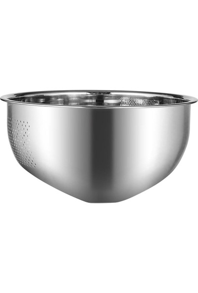 Profesyonel Paslanmaz Çelik Pirinç Yıkama Kase Çok Yönlü 10.24X4.92 Inç Profesyonel Paslanmaz Çelik Pirinç Yıkama Kase Çok Yönlü 10.24X4.92 Inç