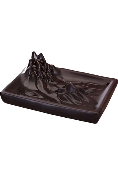 Seramik Backflow Tütsü Burner Aroma Spa Duman Şelale Çayevi Yoga Zen