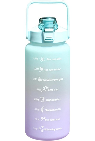 Su Şişesi Bpa Ücretsiz 68OZ Saplı Kolu ile Taşınabilir Spor Fitness Üst Kısmı Yeşil Su Şişesi Bpa Ücretsiz 68OZ Saplı Kolu ile Taşınabilir Spor Fitness Üst Kısmı Yeşil