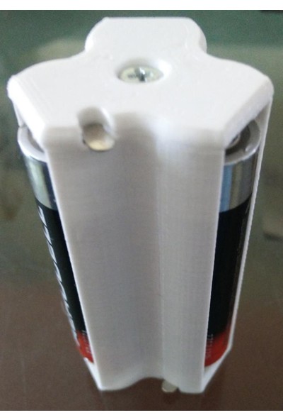 Aldım Geldi Kompakt 3 x Aa Pil Tutucu Plastik Aparat