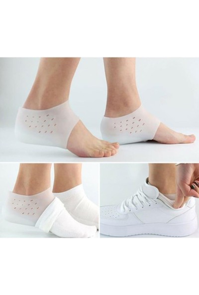 Matesstore Silikon Çorap Taban Gizli Topuk Yükseltici Boy Uzatma Kadın Erkek Matesstore Silikon Çorap Taban Gizli Topuk Yükseltici Boy Uzatma Kadın Erkek