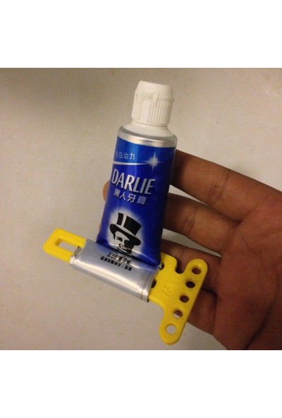 Aldım Geldi Diş Macunu Silindiri Sıkma Makinesi Cihazı Sıkacağı Aparatı