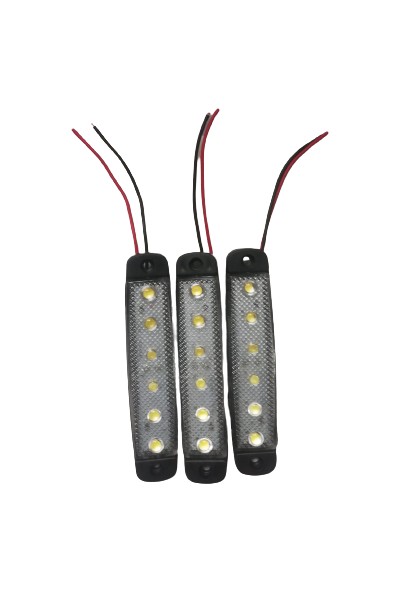 Darsenale 6 Parmak Siyah LED ( 3 Adet ) Darsenale 6 Parmak Siyah LED ( 3 Adet )