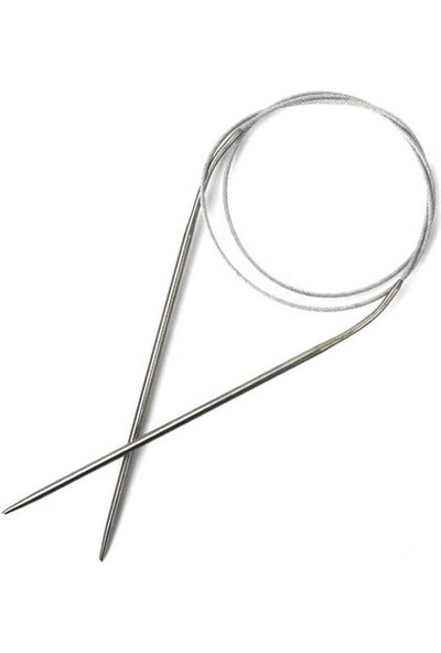 Yabalı Çelik Misinalı Örgü Şişi 40 cm | Standart Yabalı Çelik Misinalı Örgü Şişi 40 cm | Standart