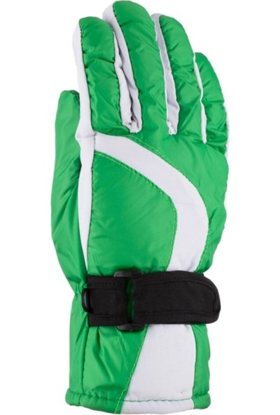 Yeni Sezon Kız Erkek 9-12 Yaş T622-3 Içi Polarlı Su Geçirmez Kar Eldiveni