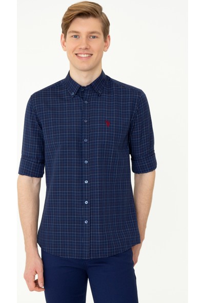 U.S. Polo Assn. Lacivert Gömlek Uzunkol 50248157-VR033