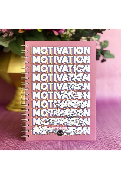 Motivation Tasarımlı Konsept Ajanda 55 Haftalık Planlayıcı Motivation Tasarımlı Konsept Ajanda 55 Haftalık Planlayıcı