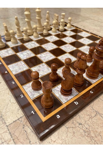 Megame Ahşap Satranç, Ahşap Satranç Taşı, Lüx Satranç, Okul Satranç,