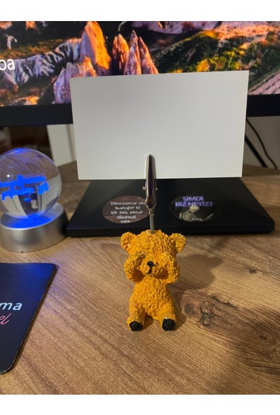 Kağıt Not Tutucu Sevimli Ayıcık