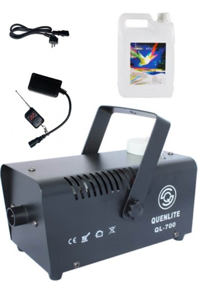 Quenlite QL-700LK Sis Makinası 700 Watt + 5 Litre Likit Quenlite QL-700LK Sis Makinası 700 Watt + 5 Litre Likit