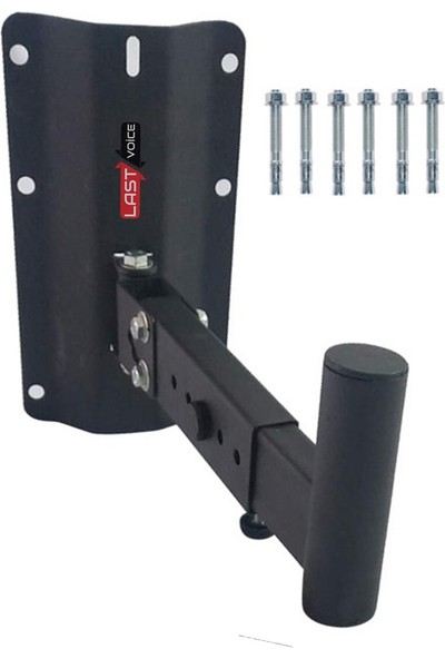 Lastvoice Dvr-02X Hoparlör Duvar Askı Aparatı 40 Kg Taşıma Kapasiteli 6 Vidalı Lastvoice Dvr-02X Hoparlör Duvar Askı Aparatı 40 Kg Taşıma Kapasiteli 6 Vidalı