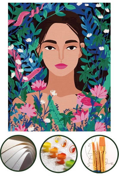 Sayılarla Boyama Hobi Seti 40x50 CM - Amazon Sayılarla Boyama Hobi Seti 40x50 CM - Amazon