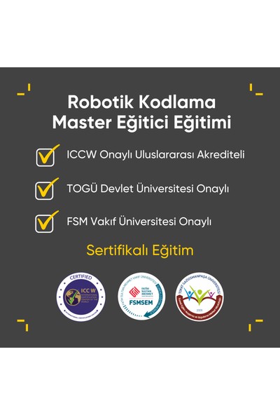 Güvennet Akademi Robotik Kodlama Master Eğitici Eğitimi Güvennet Akademi Robotik Kodlama Master Eğitici Eğitimi