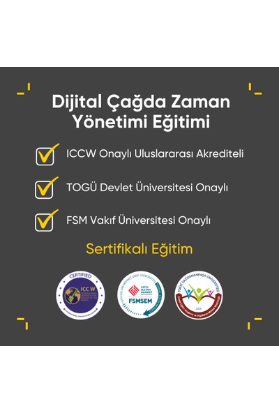 Güvennet Akademi Dijital Çağda Zaman Yönetimi Eğitimi Fsm Onaylı
