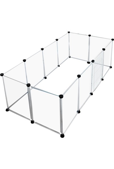 Beauty Life Pet Oyun Parkı Köpek Egzersiz Kalem Kapı ile Büyük (Yurt Dışından)