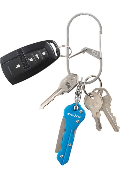 Nite Ize G-Serisi Çift Bölmeli Çelik Karabina #4