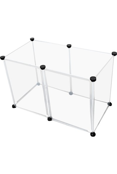 Beauty Life Pet Oyun Parkı Köpek Egzersiz Kalem Büyük Taşınabilir (Yurt Dışından)