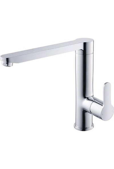 Bocchi Tek Kumandalı Eviye Bataryası Krom 2201 0005 Bocchi Tek Kumandalı Eviye Bataryası Krom 2201 0005