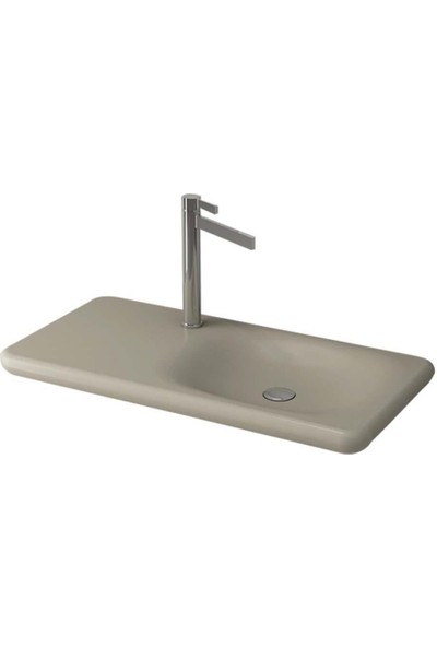 Bocchi Fenice Lavabo Etajerli 90 cm Mat Kaşmir 1490-011-0126 Bocchi Fenice Lavabo Etajerli 90 cm Mat Kaşmir 1490-011-0126