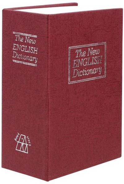 Mobgift Kitap Görünümlü Anahtarlı Gizli Kasa Kumbara (Bordo) Mobgift Kitap Görünümlü Anahtarlı Gizli Kasa Kumbara (Bordo)