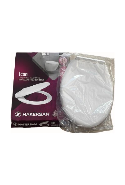 Hakersan Icon Yavaş Kapanır Klozet Kapak