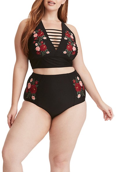 Vandor Girls Büyük Beden Kadın Mayo (Yurt Dışından)