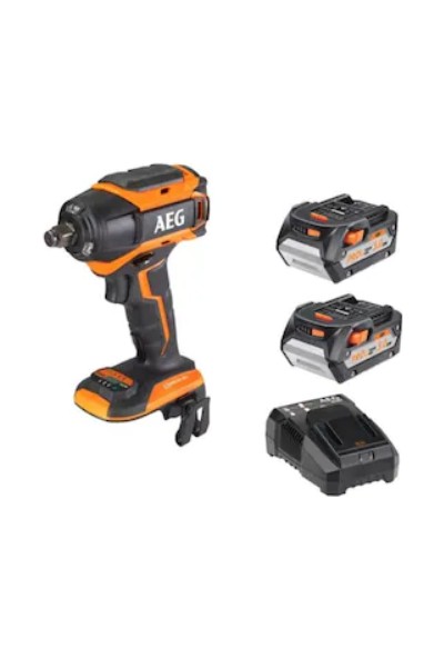 Aeg Bss 18C12ZB6-502 5 Ah. Kömürsüz Akülü Darbeli Somun Sıkma Aeg Bss 18C12ZB6-502 5 Ah. Kömürsüz Akülü Darbeli Somun Sıkma