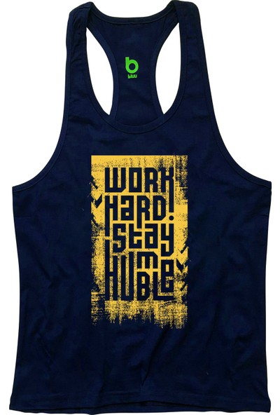 Bluu Hmblw Fitness Gym Tank Top Sporcu Atleti