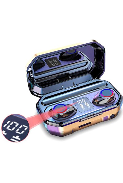 Shopfocus Bt5.0 Kablosuz Kulak Içi Kulaklık - Siyah (Yurt Dışından) Shopfocus Bt5.0 Kablosuz Kulak Içi Kulaklık - Siyah (Yurt Dışından)