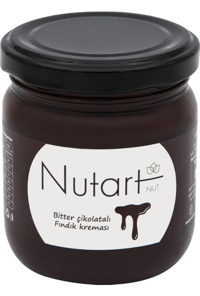 Nutart Bitter Çikolatalı Fındık Kreması 200 gr