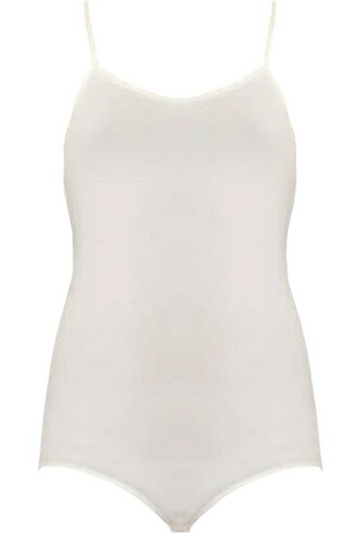 Namaldı 6 Adet Beyaz Renk Ip Askılı Çocuk Çıtçıtlı Badi