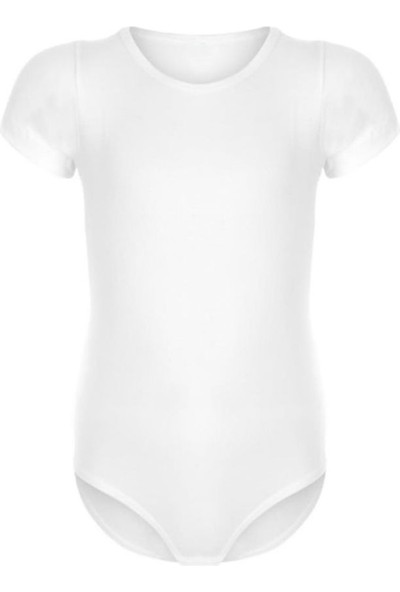 Namaldı 1 Adet Beyaz Renk Yarım Kollu Çocuk Çıtçıtlı Badi Namaldı 1 Adet Beyaz Renk Yarım Kollu Çocuk Çıtçıtlı Badi