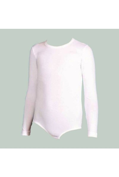 Namaldı 10 Adet Beyaz Renk Uzun Kollu Çocuk Çıtçıtlı Badi Namaldı 10 Adet Beyaz Renk Uzun Kollu Çocuk Çıtçıtlı Badi