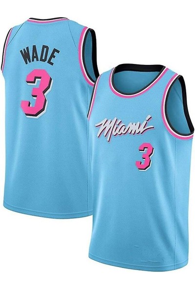 Allegp Nba Miami Isı Dwyane Wade No.3 Basketbol Forması, Wade (Yurt Dışından)