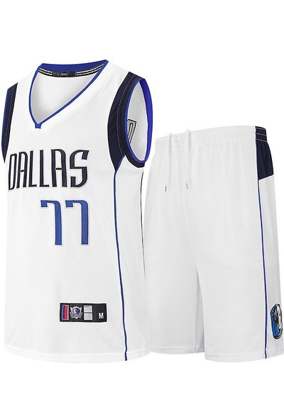 Allegp Nba Dallas Mavericks Luka Doncic Erkek Basketbol Forması Spor Gömlek Kolsuz Tshirt (Yurt Dışından) Allegp Nba Dallas Mavericks Luka Doncic Erkek Basketbol Forması Spor Gömlek Kolsuz Tshirt (Yurt Dışından)