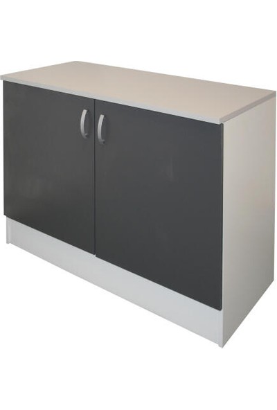 T Designo Asia Mutfak Alt Modül 120 cm Antrasit Tezgah Dahil T Designo Asia Mutfak Alt Modül 120 cm Antrasit Tezgah Dahil