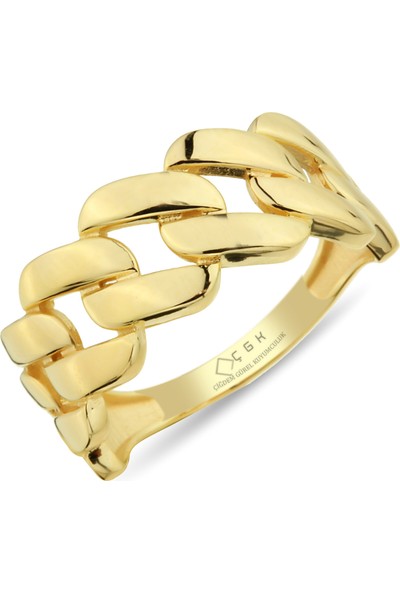 ÇGK KUYUMCULUK 14 Ayar Kilit Altın Yüzük ÇGK KUYUMCULUK 14 Ayar Kilit Altın Yüzük