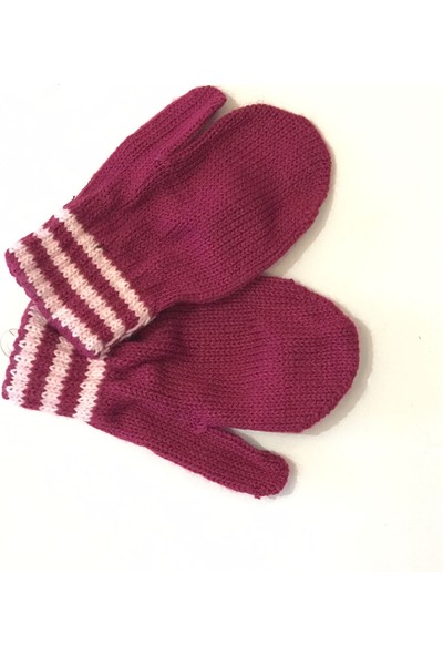 Bordo Kışlık Erkek Çocuk Bebe Eldiveni Bordo Kışlık Erkek Çocuk Bebe Eldiveni