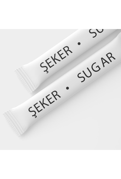 Ecepak Stick Beyaz Şeker - 1000 Adet Ecepak Stick Beyaz Şeker - 1000 Adet