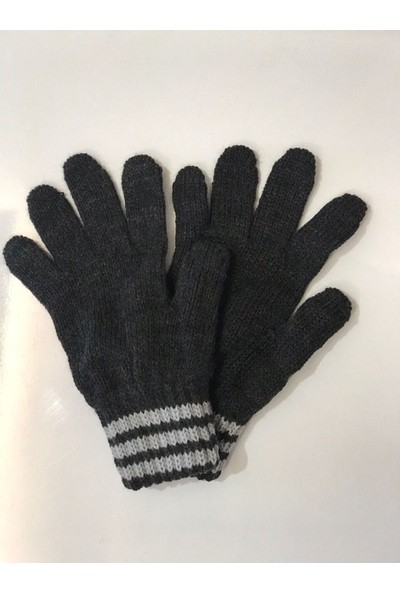 Siyah Erkek Çocuk Eldiveni 3- 7 Yaş