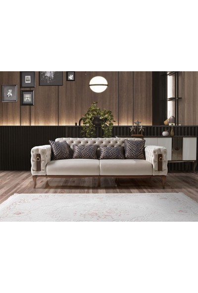 Dekorbizden Bella Üçlü Koltuk