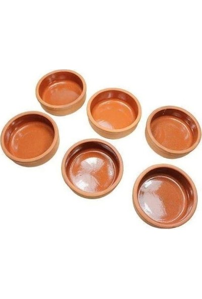 Keleş Home Sırlı 6'lı Toprak Güveç Seti