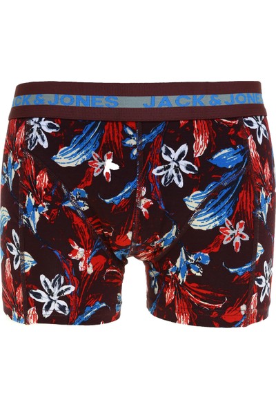 Jack & Jones 12178100_JACIVER Trunks Try Koyu Pembe Erkek Boxer