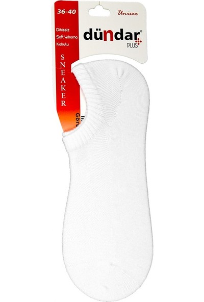 Dündar Dündar 5572 Bayan Penye Sneaker Çorap Beyaz 6 Lı
