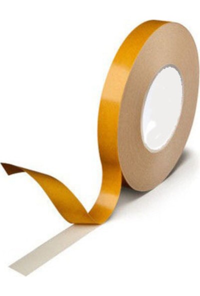 Omac Çift Taraflı Askılı Kağıt Bant 25MMX25MT Omac Çift Taraflı Askılı Kağıt Bant 25MMX25MT