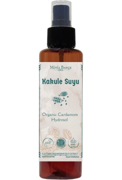 Minia Bahçe Organik Kakule Suyu - %100 Doğal, 150ML