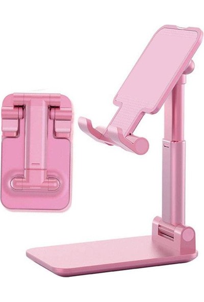 Folding Desktop Telefon Standı Pembe Folding Desktop Telefon Standı Pembe