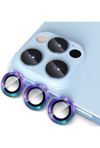 Nanospace Iphone 13 Pro Uyumlu Cl-02 Renkli Kamera Lens Koruyucu Nanospace Iphone 13 Pro Uyumlu Cl-02 Renkli Kamera Lens Koruyucu