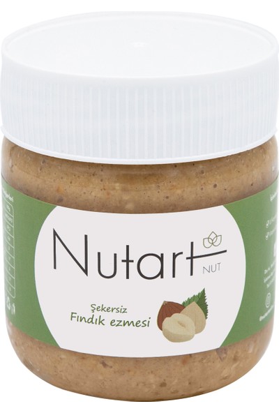 Nutart Şekersiz Fındık Ezmesi 180 gr Nutart Şekersiz Fındık Ezmesi 180 gr