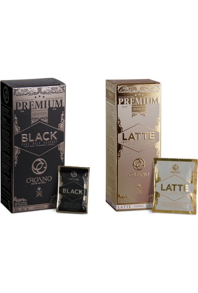 Gourmet Black Coffee ve Gourmet Café Latte